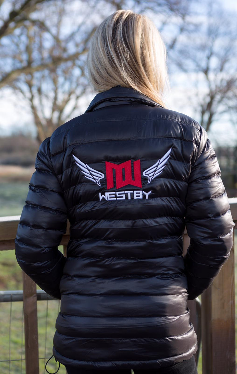 Michelle Westby Ladies Ice Bird Padded Jacket – Blackwater Graphics