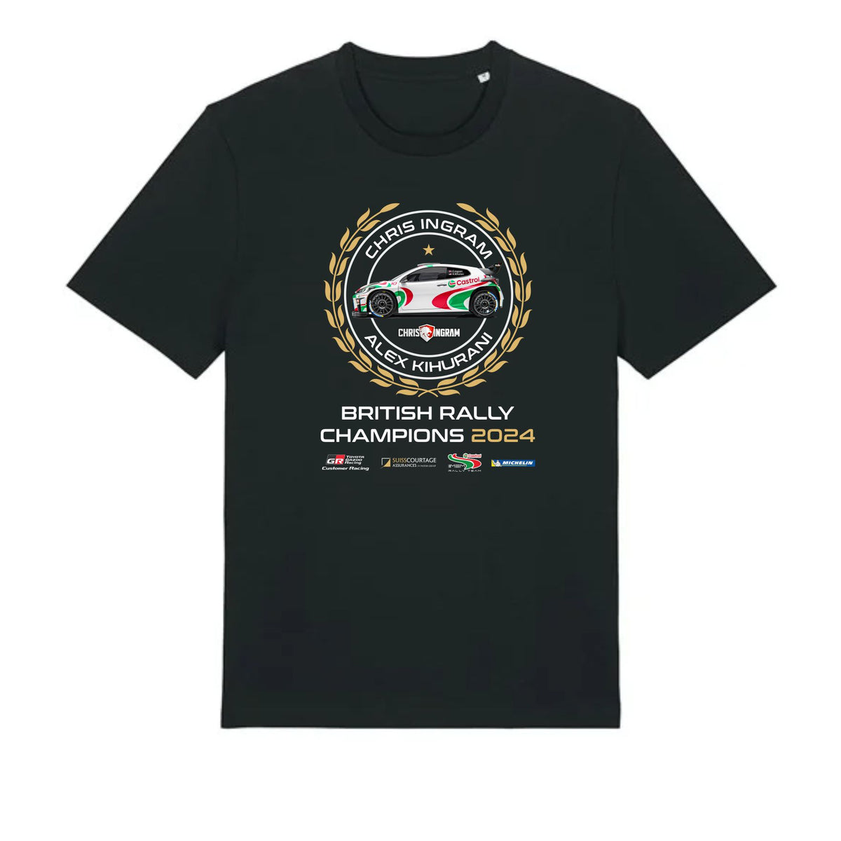 Chris Ingram BRC Champions Printed T-Shirt – Blackwater Graphics