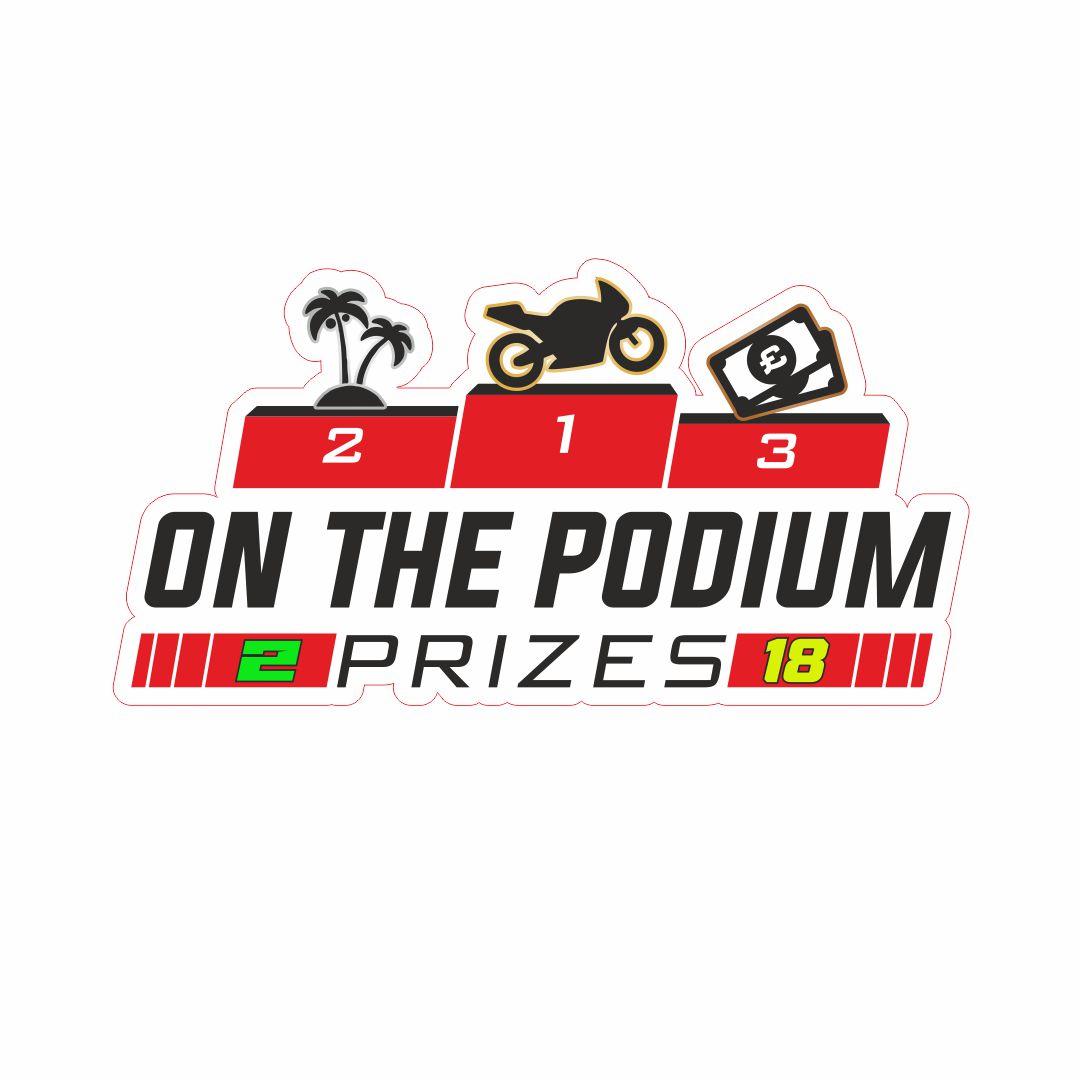 On The Podium Sticker – Blackwater Graphics