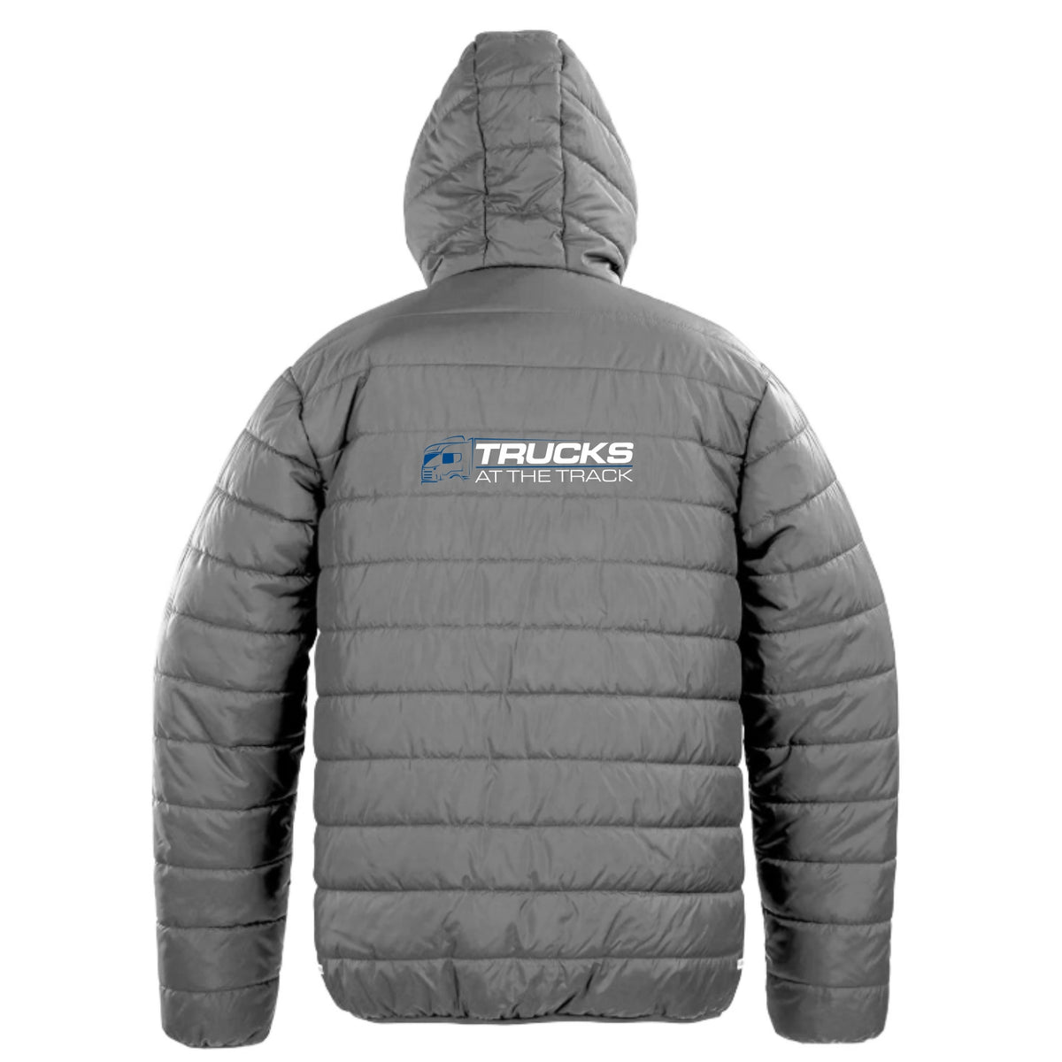 Trucks at the track Padded Jacket – Blackwater Graphics