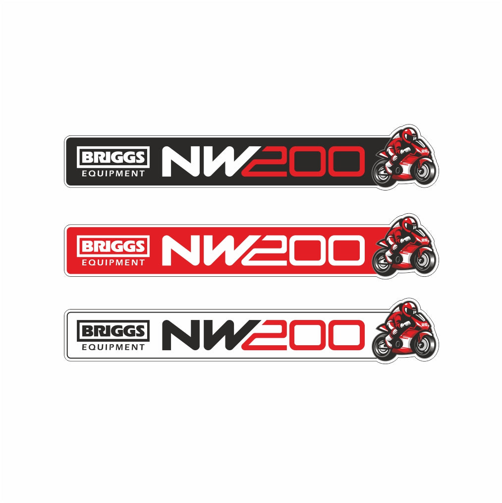 NW200 Sticker Pack – Blackwater Graphics