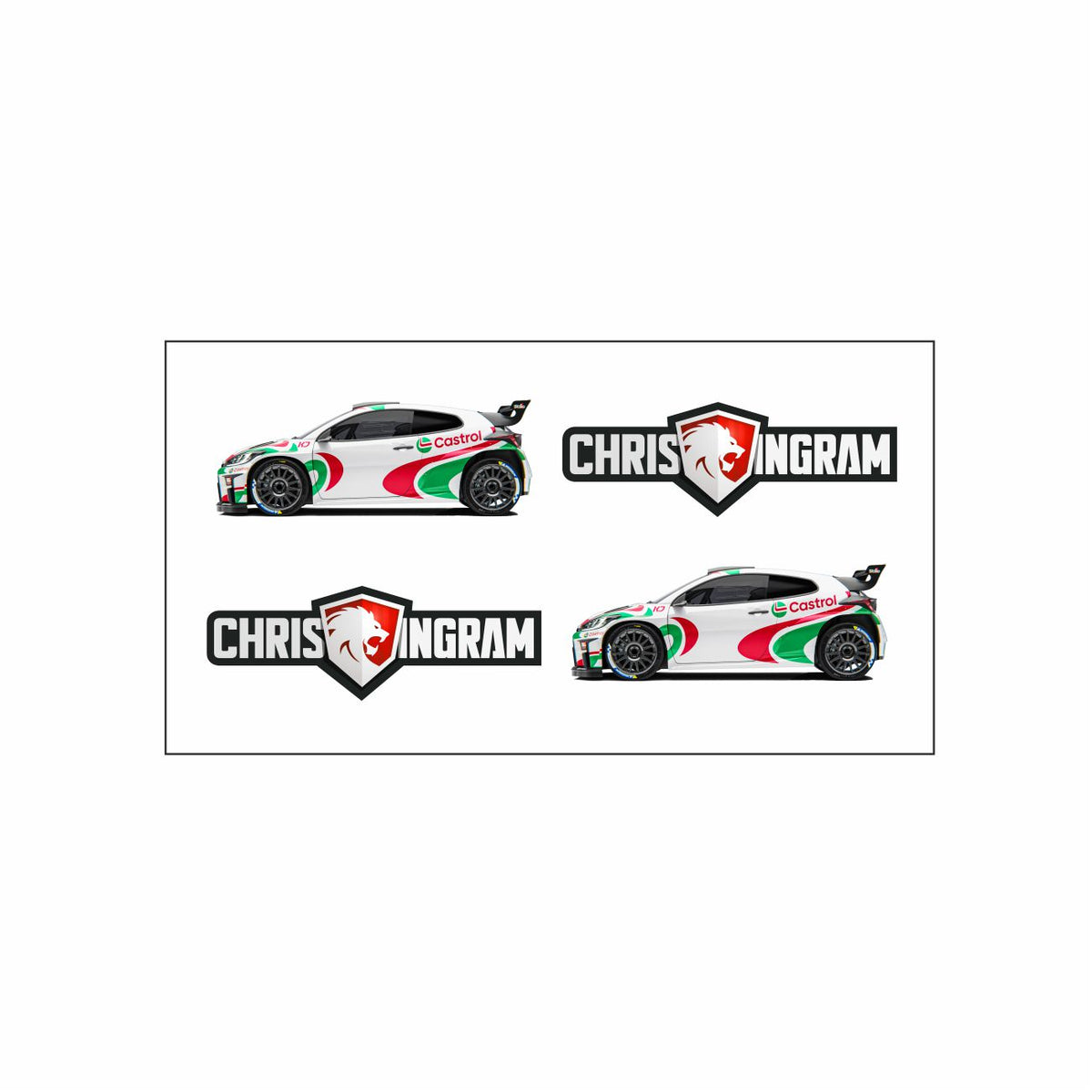 Chris Ingram Sticker Pack – Blackwater Graphics