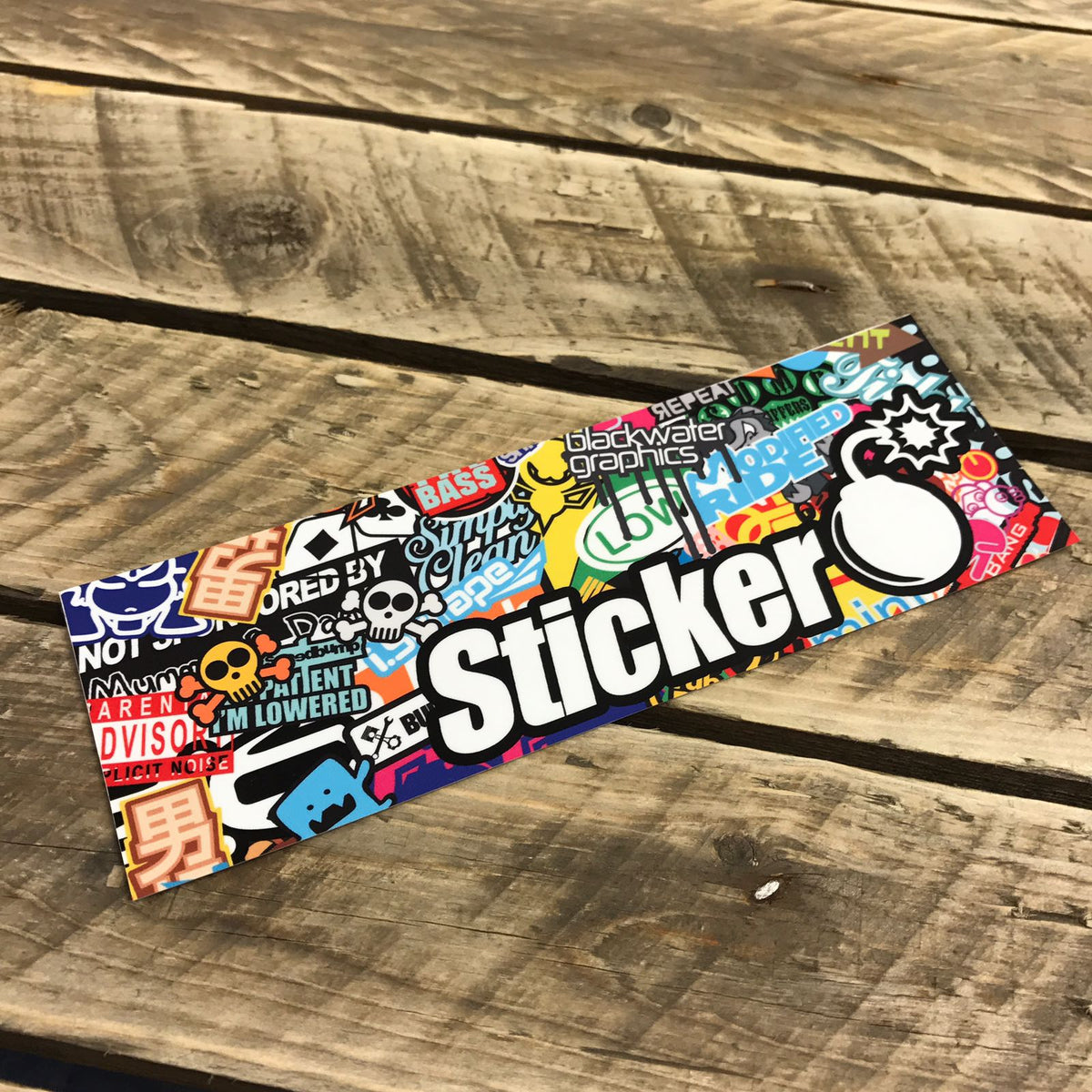 Stickerbomb Slap Sticker – Blackwater Graphics