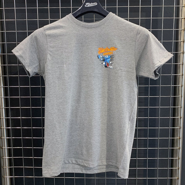 Grey Heat Gun T-Shirt – Blackwater Graphics