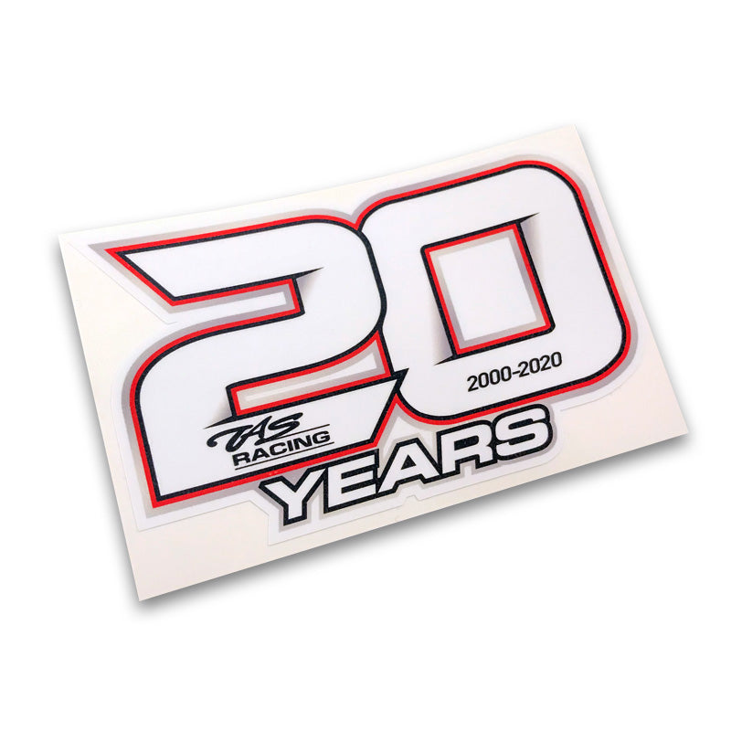 TAS Racing 20 Years Sticker – Blackwater Graphics