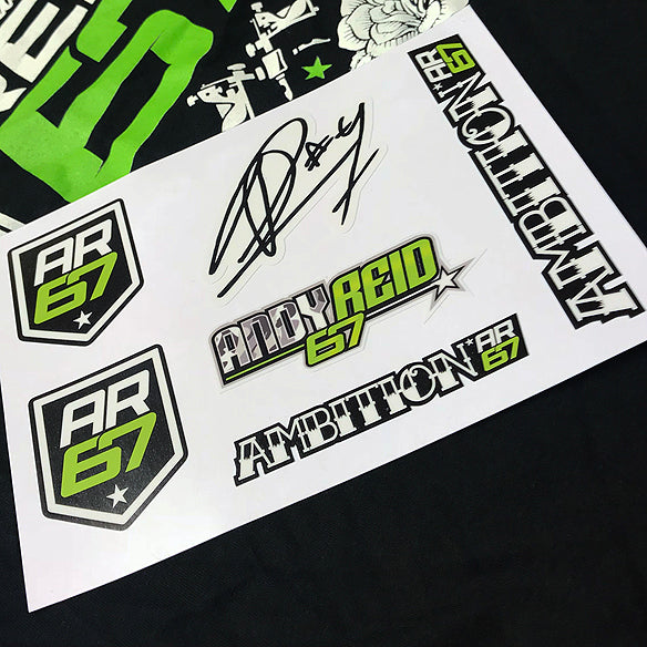 AR67 Sticker Sheet – Blackwater Graphics