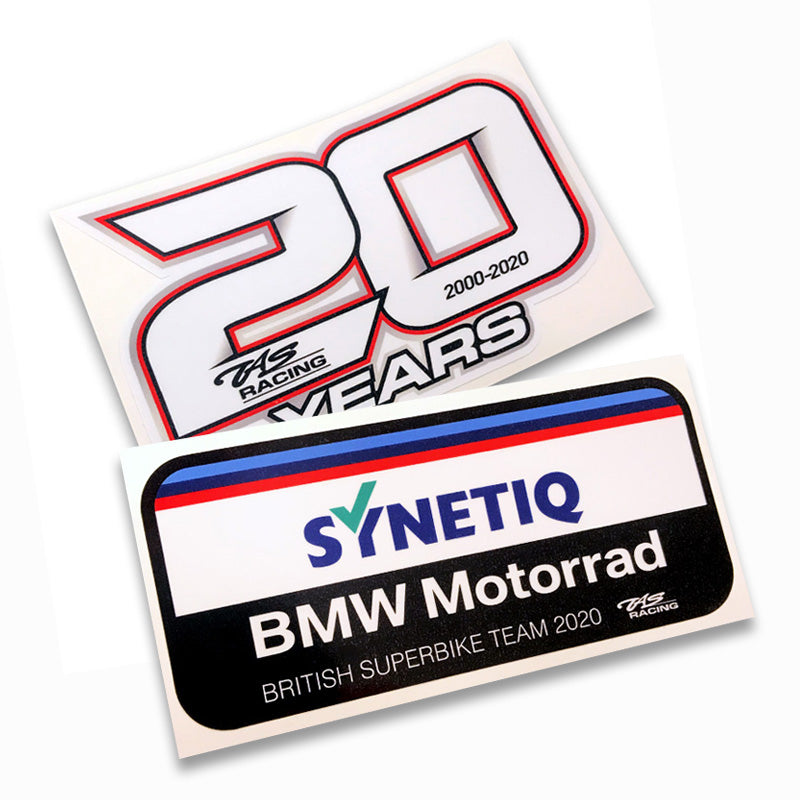 SYNETIQ BMW / TAS Racing Sticker Bundle – Blackwater Graphics